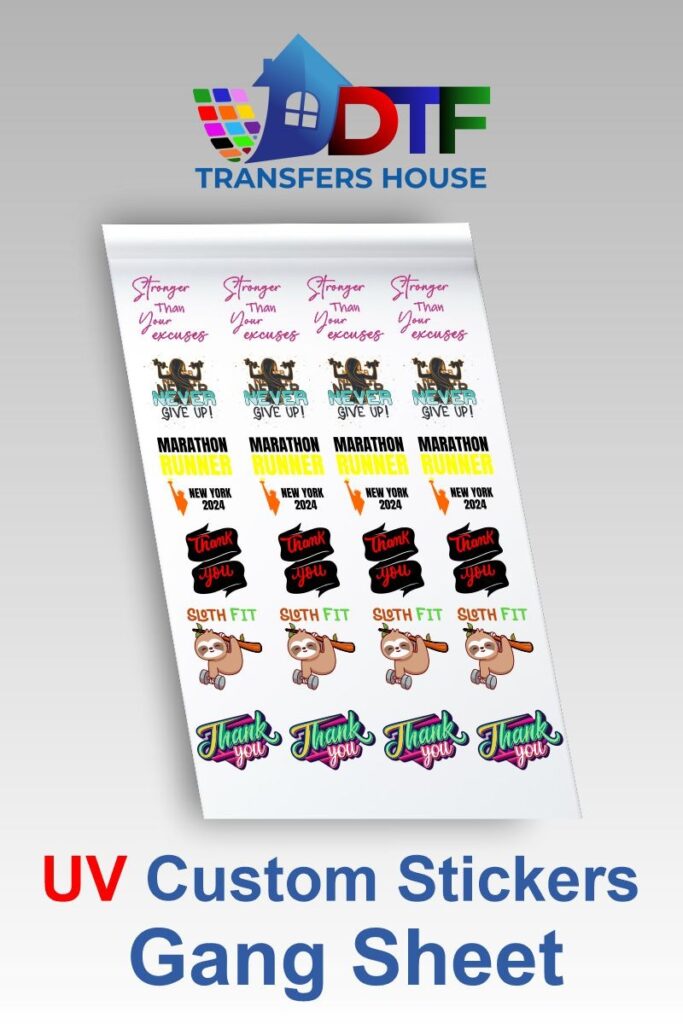 3D Order Gang Sheet - DTF Transfer House